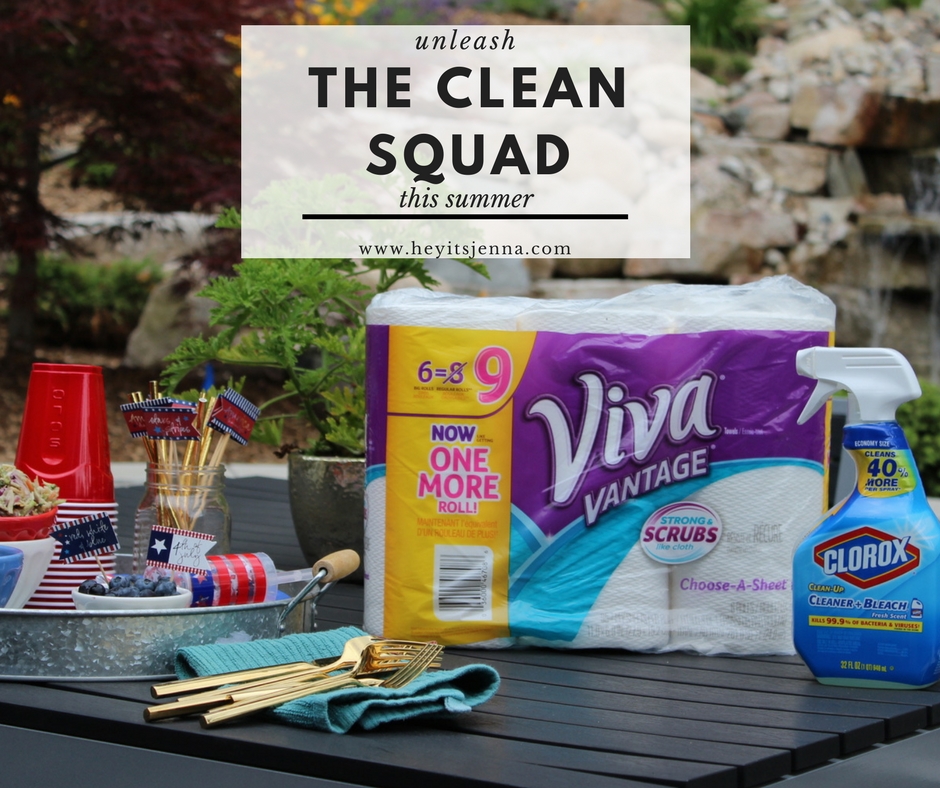 Unleash the Clean Squad This Summer! • hey, it's jenna