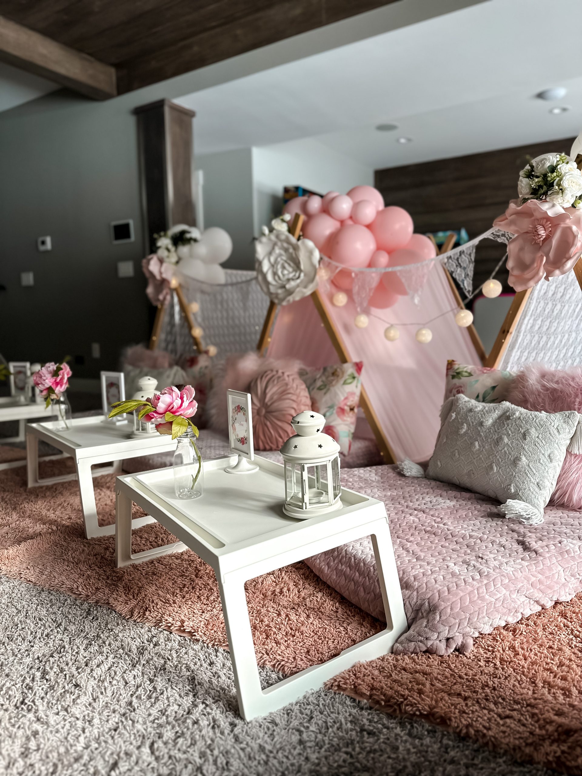 Sleepover Spa Birthday Party • hey, it's jenna